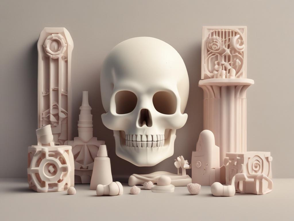 Custom 3D printed marketing models