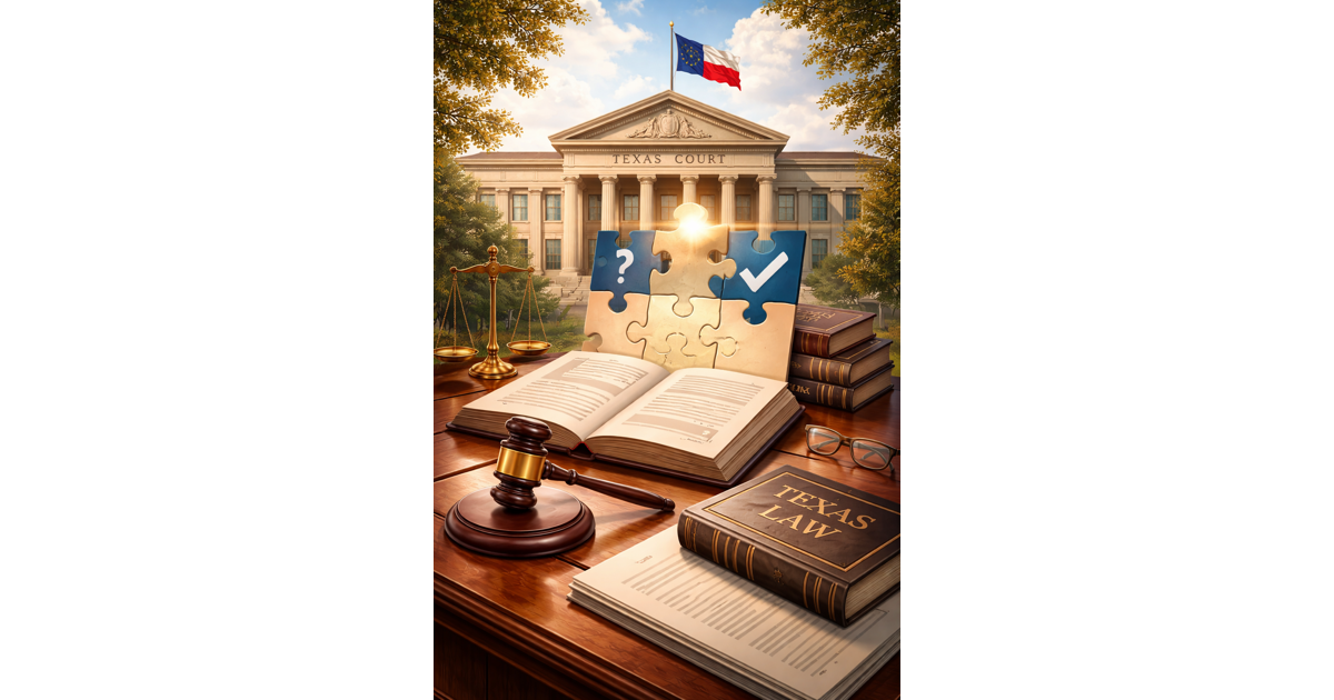 The Texas Declaratory Judgments Act: A Powerful Tool to Clarify Legal Rights Before Things Get Worse