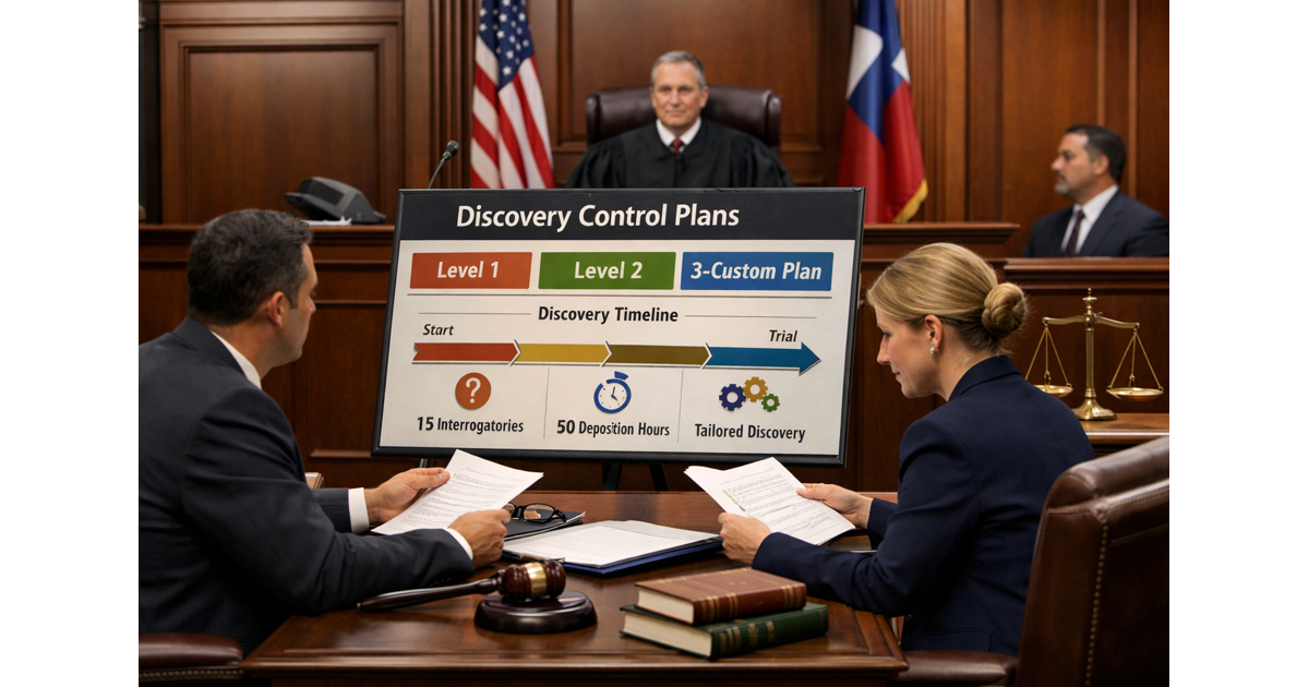 Understanding Discovery Control Plans in Texas: How TRCP 190 Shapes ...