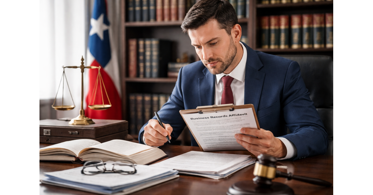 How Business Records Affidavits Work in Texas: Using Rule 902(10) to ...