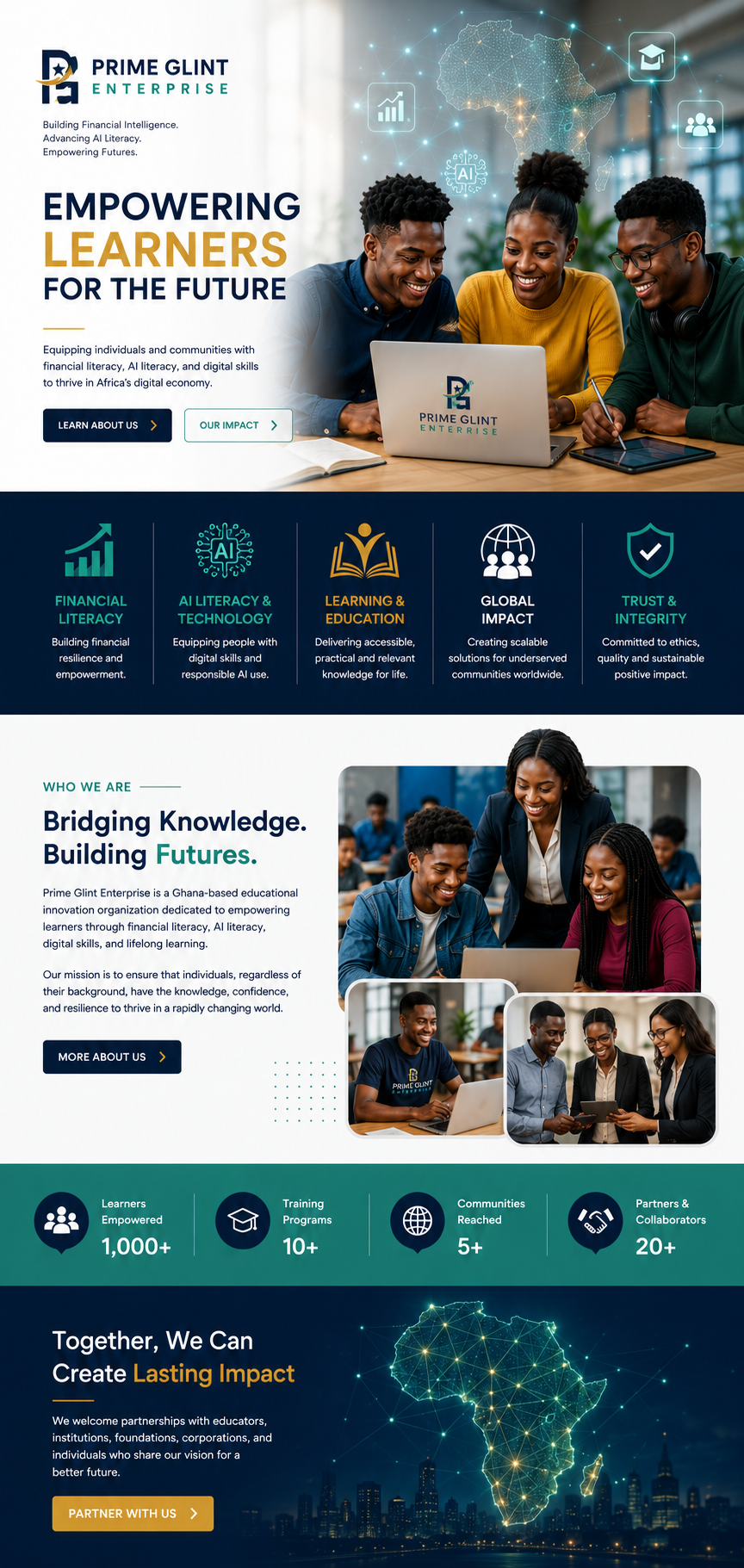 PRIME GLINT ENTERPRISE - Educational Innovation & AI Literacy Leader