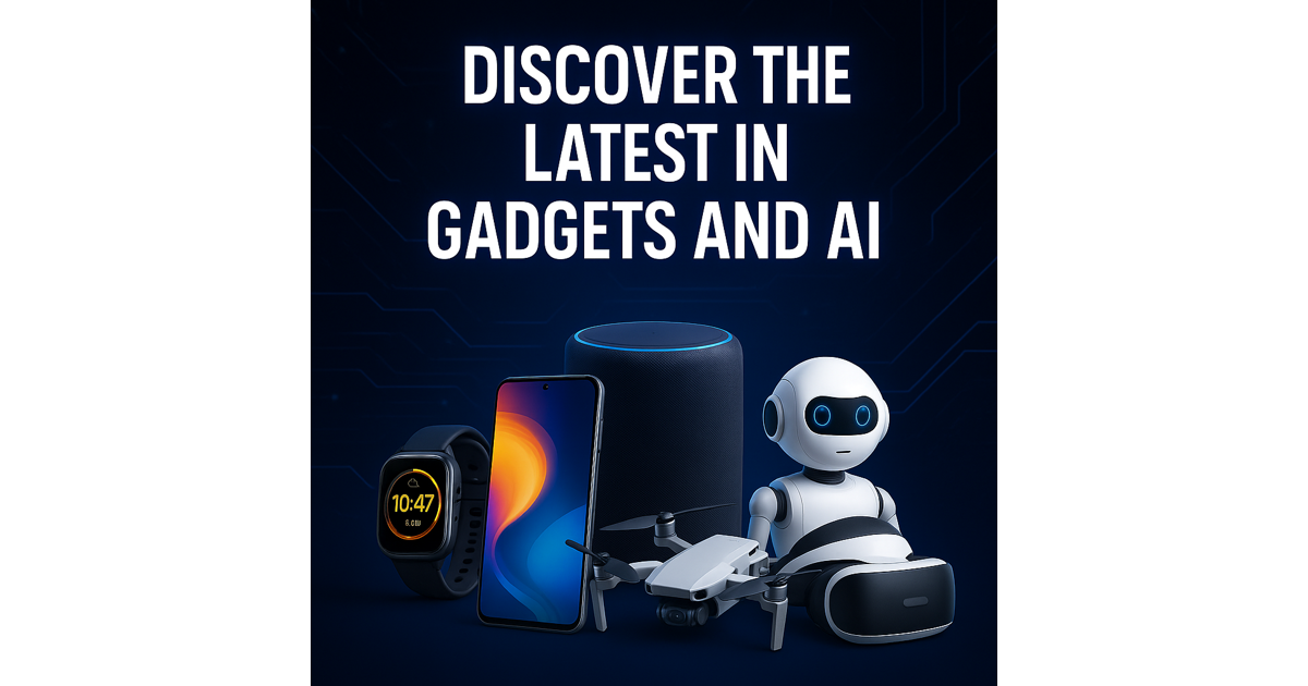 Discover the Latest in Gadgets and AI: Your Ultimate Guide to the ...