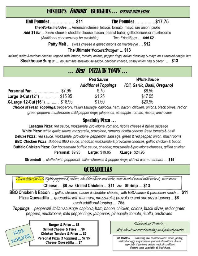 Foster's Tavern of Hinckley - Home