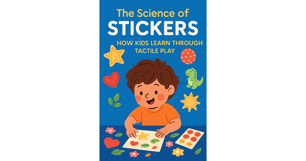 🧩 The Science of Stickers: How Kids Learn Through Tactile Play